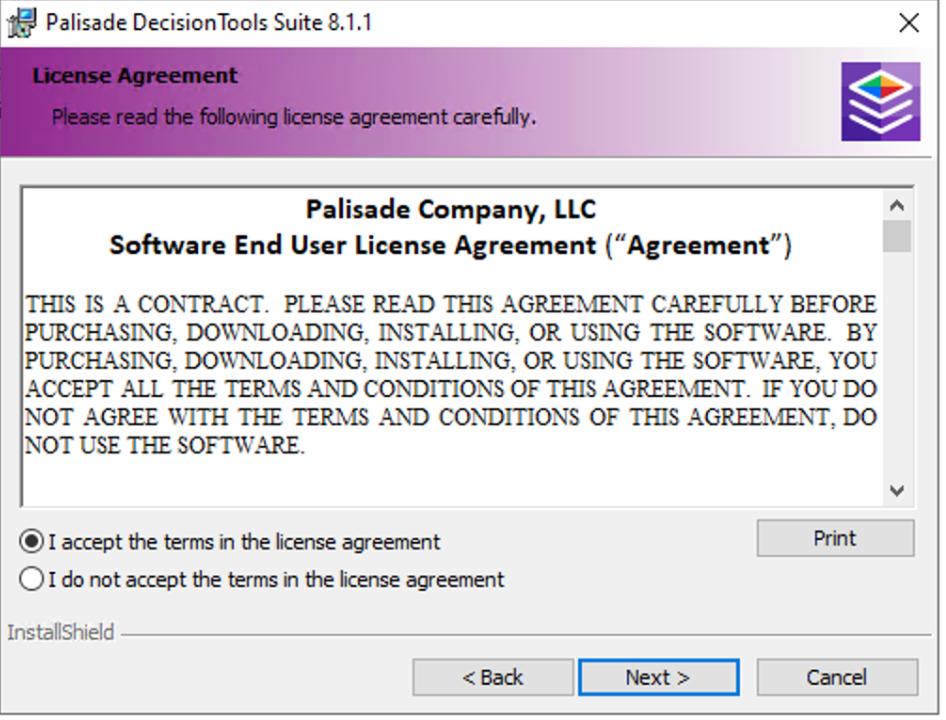Palisade DecisionTools Suite 8.0.0