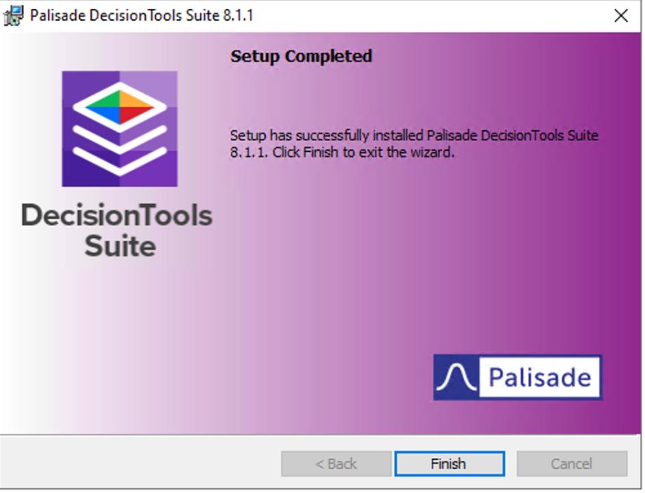 Palisade DecisionTools Suite 8.0.0